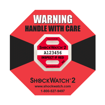 Shockwatch 2 impact indicators