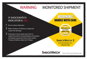 Shockwatch 2 impact indicators
