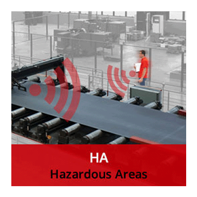 Hazardous Areas - prevent hazards in recycling pits or on belts