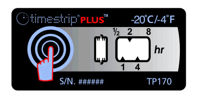 Timestrip PLUS Temperature Indicators | ShockWatch