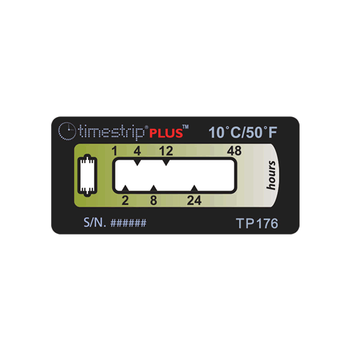 Timestrip PLUS Temperature Indicators | ShockWatch