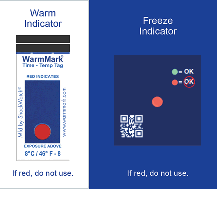 cold chain complete - monitor temperature excursions