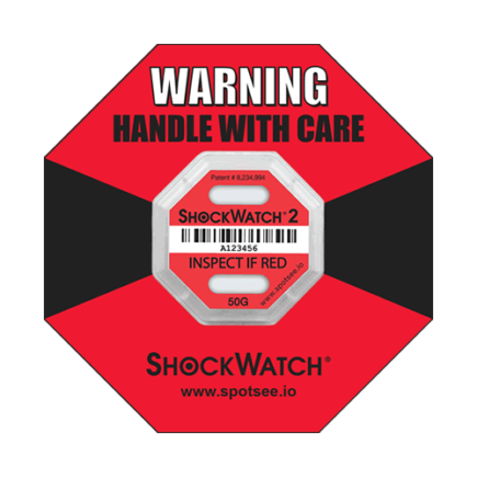 Shockwatch 2 impact indicators