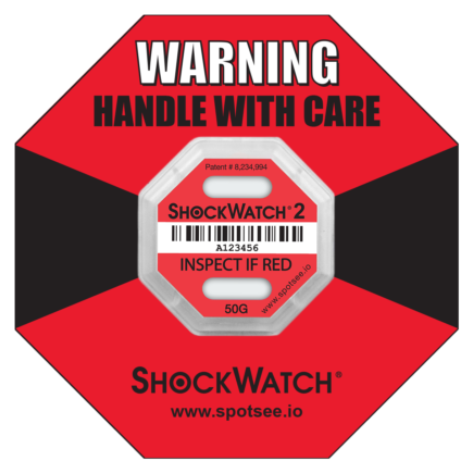 Shockwatch 2 impact indicators