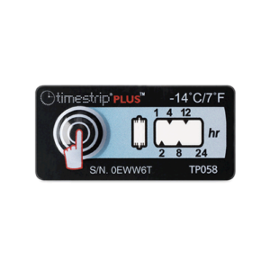 Timestrip PLUS Temperature Indicators | ShockWatch