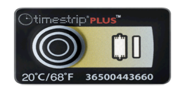 Timestrip PLUS Temperature Indicators | ShockWatch