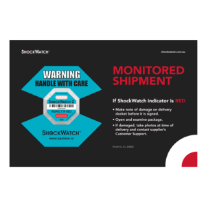 Shockwatch 2 impact indicators