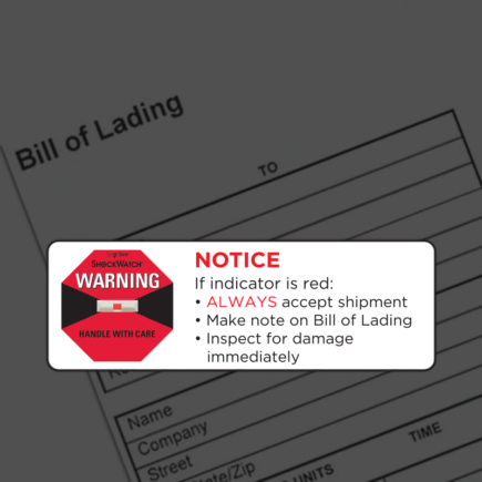 High Impact Labels By ShockWatch | ShockWatch