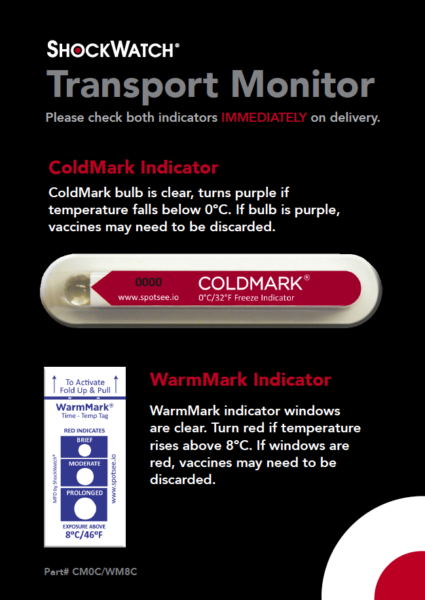 Cold Chain Transport Monitor - for Cold Chain Temperature Excursions