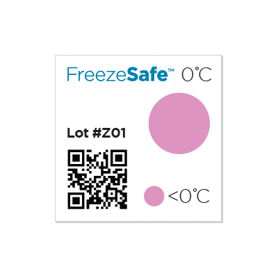 Shockwatch | FreezeSsafe temperature indicators - monitor low ...