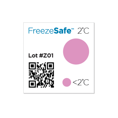 Shockwatch | FreezeSafe temperature indicators - monitor low ...